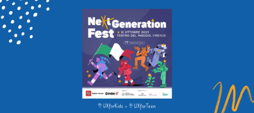 UXforKids & Teen al Next Generation Fest - UXforKids